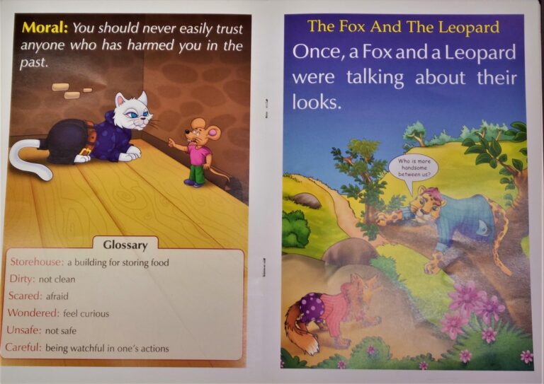 The Cat and the Mice / The Fox and the Leopard (Aesops Fables ...