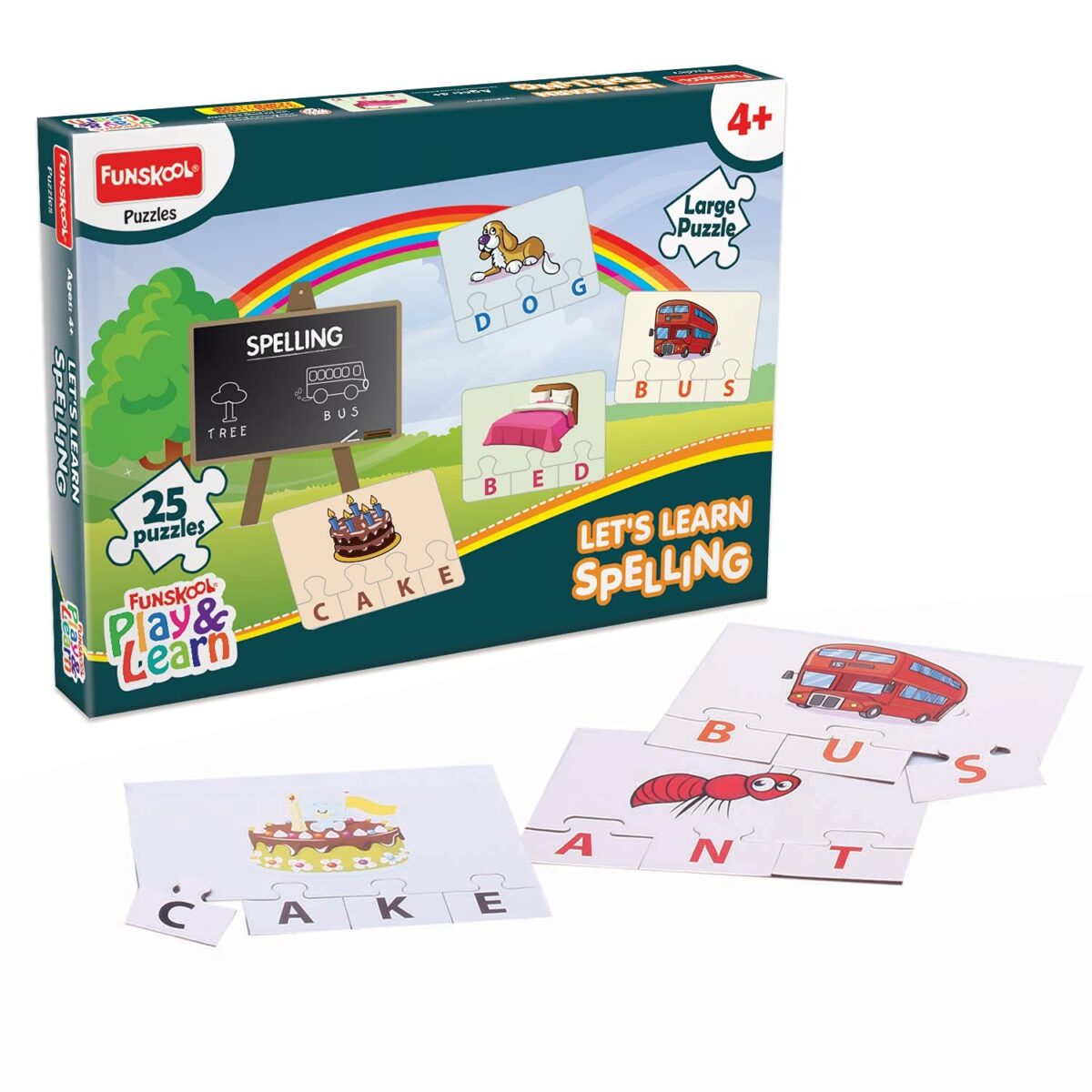 Let’S Learn Spelling – Funskool – High Five Toys & Books Library