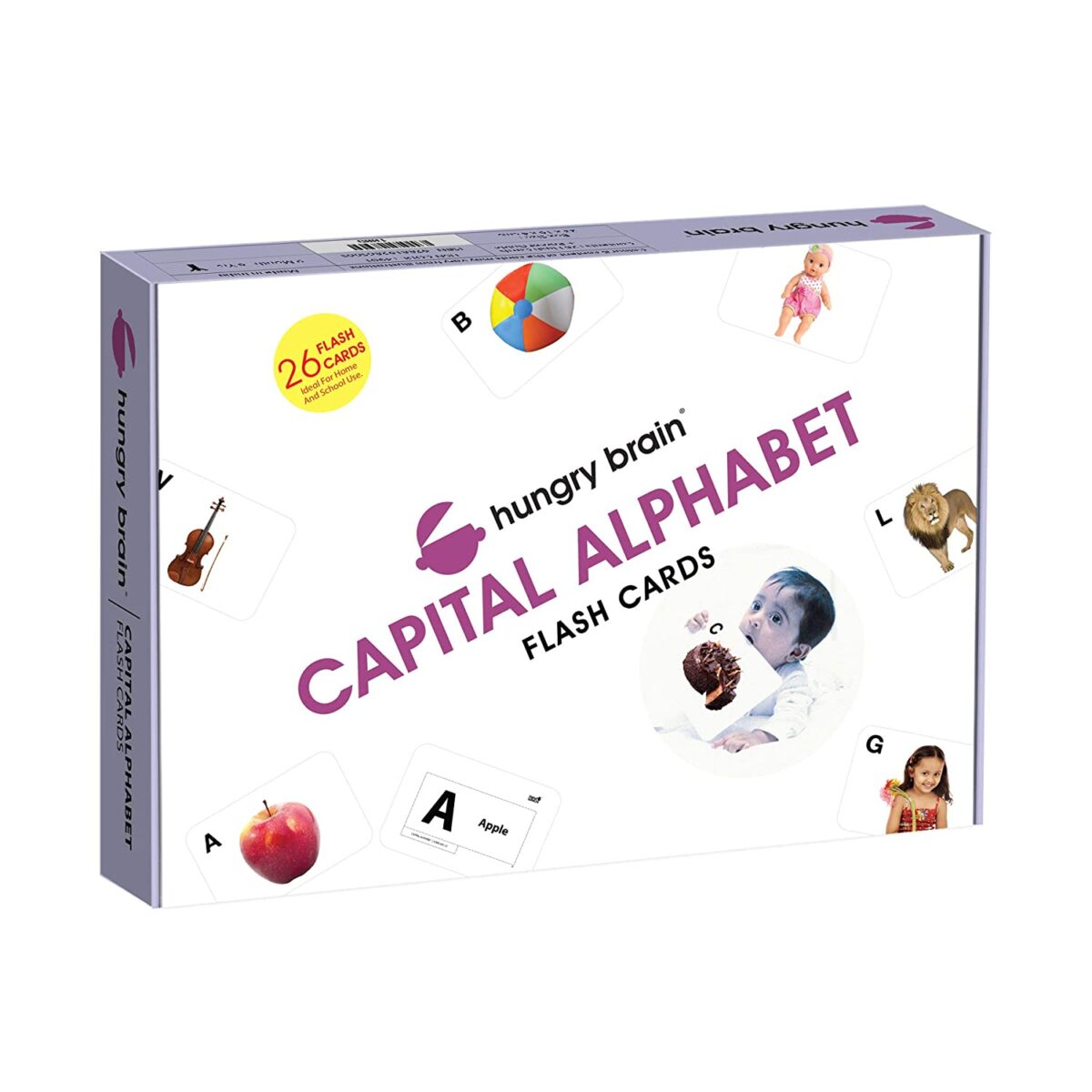 Capital Alphabets - Flash Cards - HighFive Library